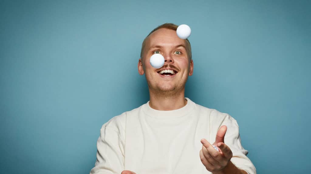 När jag blev bättre blev det riktigt kul - Golfa!